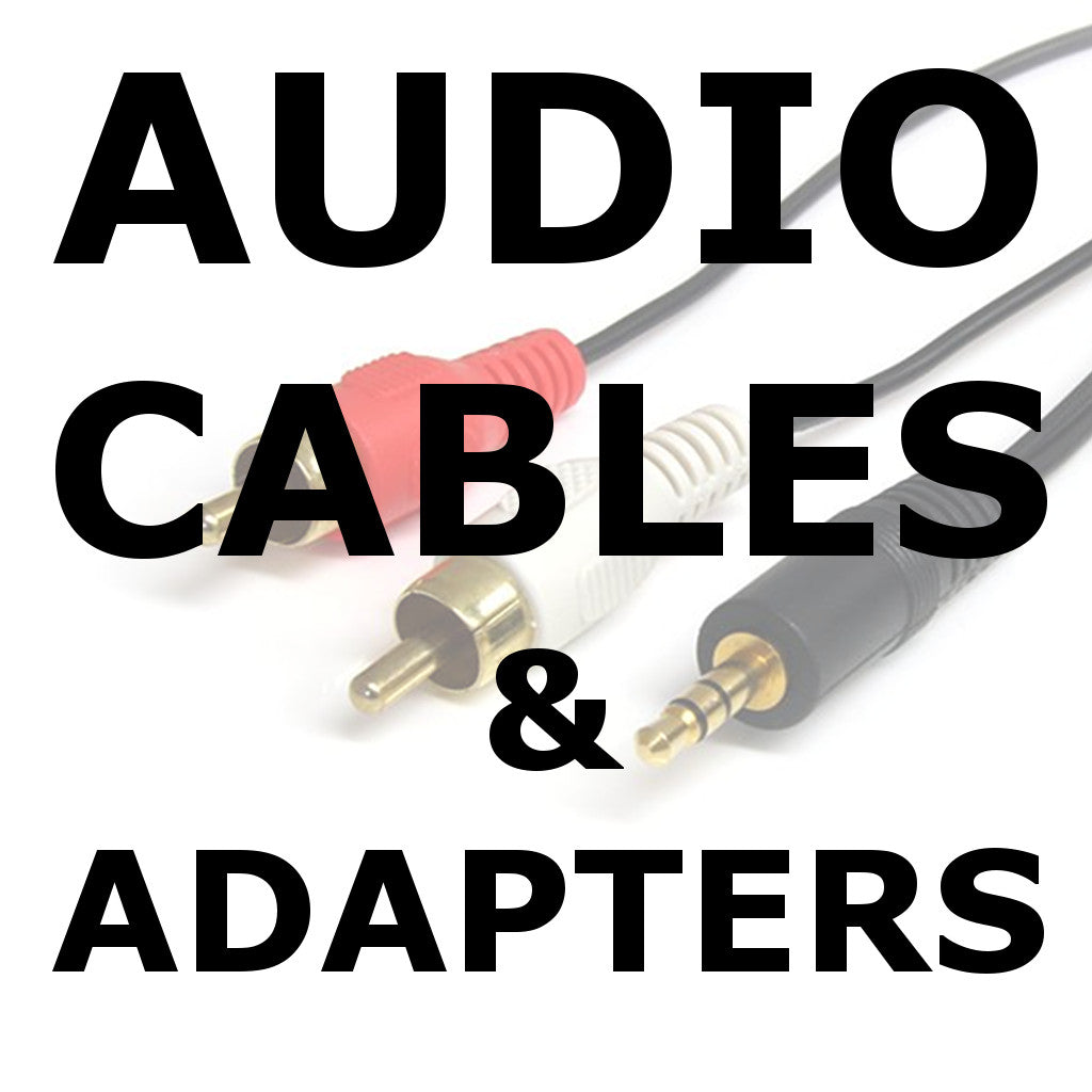 Audio cables and adapters – Techexpress NZ