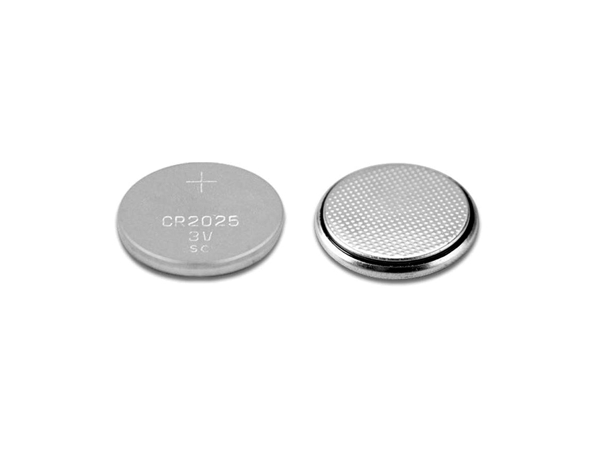CR2025 Lithium Button Cell Batteries – 3V Coin Cell (5-Pack ...