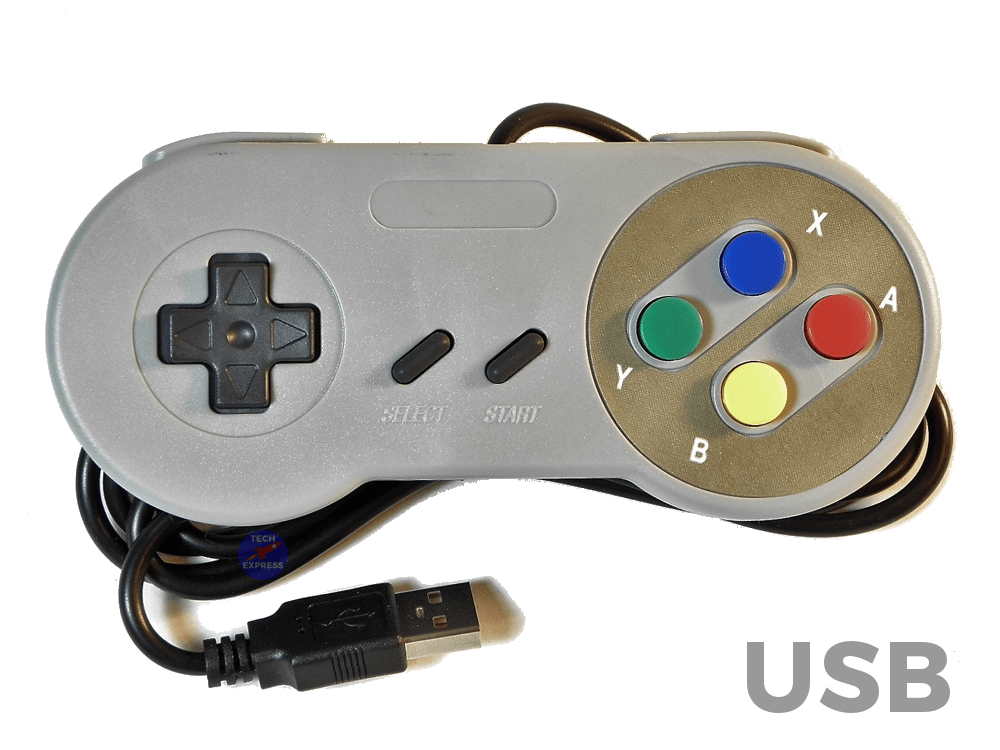 Classic_USB_Super_Nintendo_SNES_Controller_for_Windows_PC_Apple_MAC_Pi ...