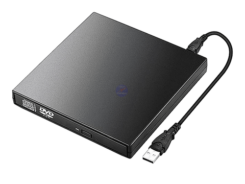 Slim Portable External USB optical CD-ROM Drive DVD Player Reader ...