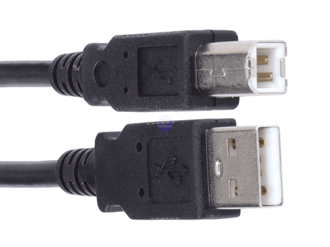 2 Meter USB 2.0 Printer Cable Type A Male to B Male Plug 2M Cord Lead ...