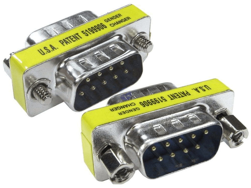 Photograph_of_DB9_9_Pin_MALE_to_MALE_Gender_Changer_D9_Mini_Adapter ...