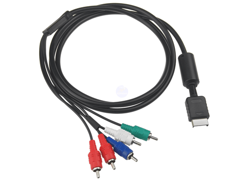 Playstation PS2 PS3 Slim RGB component AV Audio Video HD TV cable cord ...