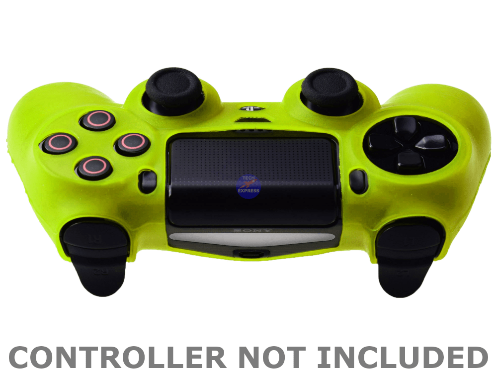 Photograph_of_Yellow_Anti-Slip_Silicone_Rubber_PS4_Controller ...