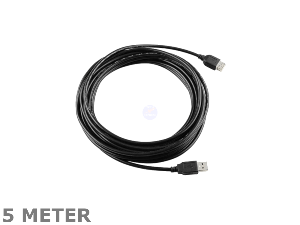 Photograph_of_black_5_Meter_USB_2.0_Male_to_Female_extension_cable_cord ...
