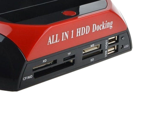 2.5/3.5" IDE/SATA HDD Docking Station +Card Reader