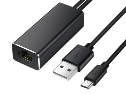 USB Powered Micro USB to RJ45 Ethernet Network Adapter